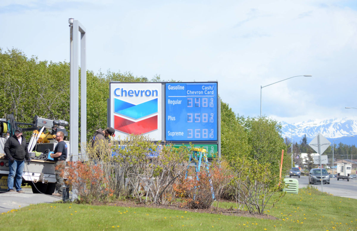 Chevron station hosts grand opening; customers can use their Safeway ...