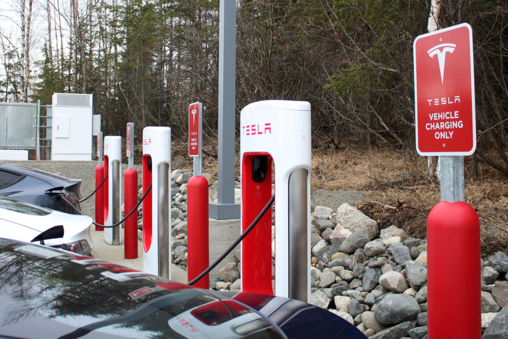 Tesla Supercharger brings high-speed EV charging to Soldotna | Homer News