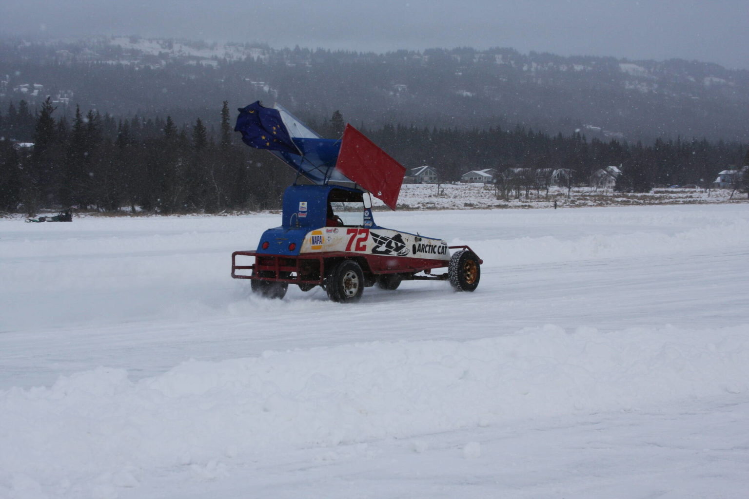 Ice racing on Beluga Lake held after winter carnival parade | Homer News