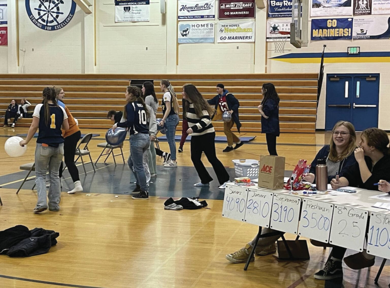 Homer and Anchor Point students tour their new schools for April step ...