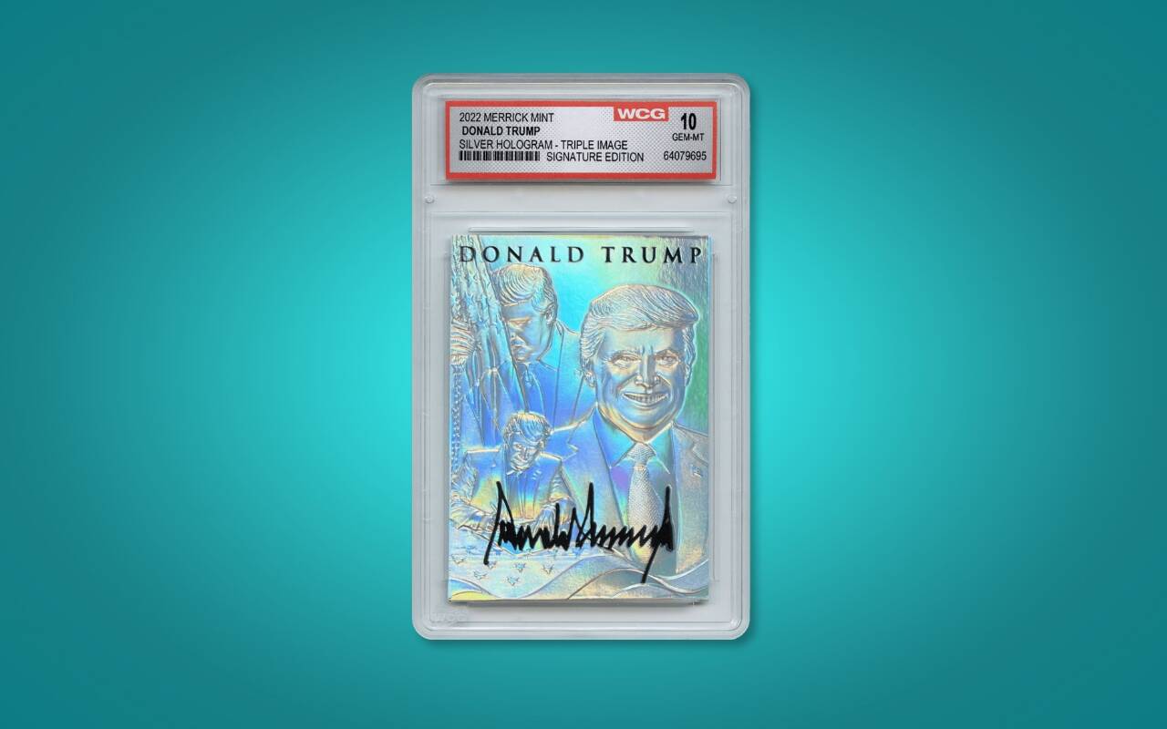 Trump 3D Silver Signature Edition Trading Card Review - Is It Fake or ...