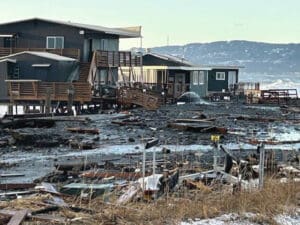 City, DOT work to repair storm damage to Spit road | Homer News